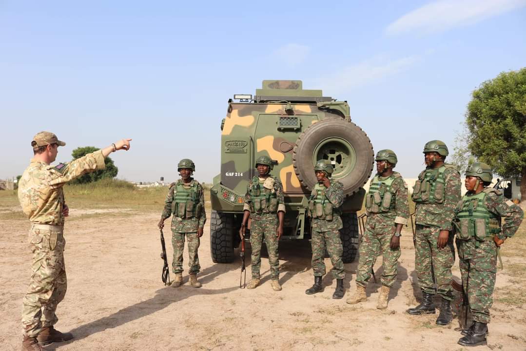 British Deputy HC Visits Soldiers On Training At Yundum Barracks ...