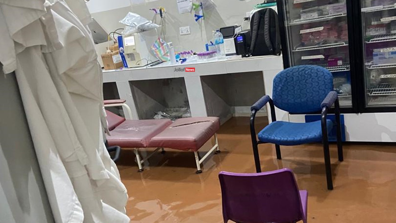 Essau District Hospital Crippled By Flooding After Heavy Rainfall ...