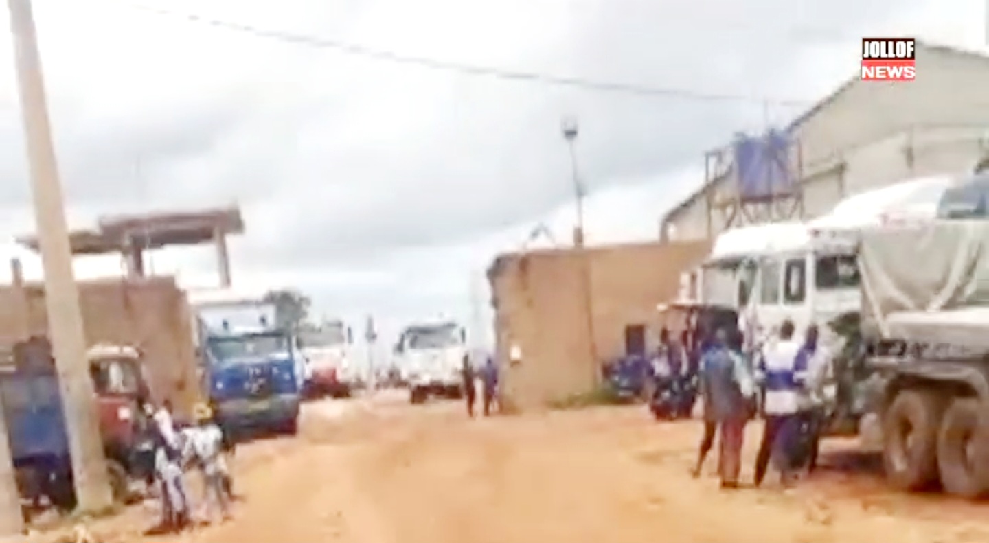 Jah Oil Factory Encirled By Mechanical Herd Of Vehicles – Gambia News ...